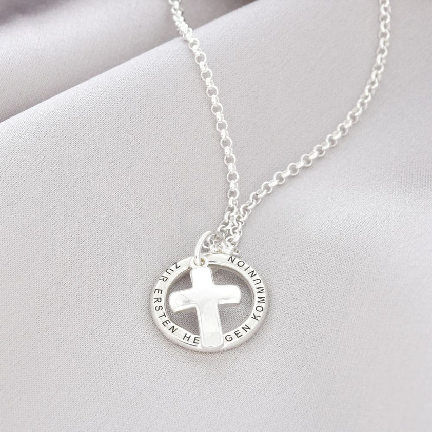 Kette Mit Kreuz Zur Kommunion
